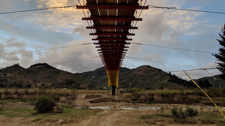 NSBA and B2P Build Bridge in Bolivia
